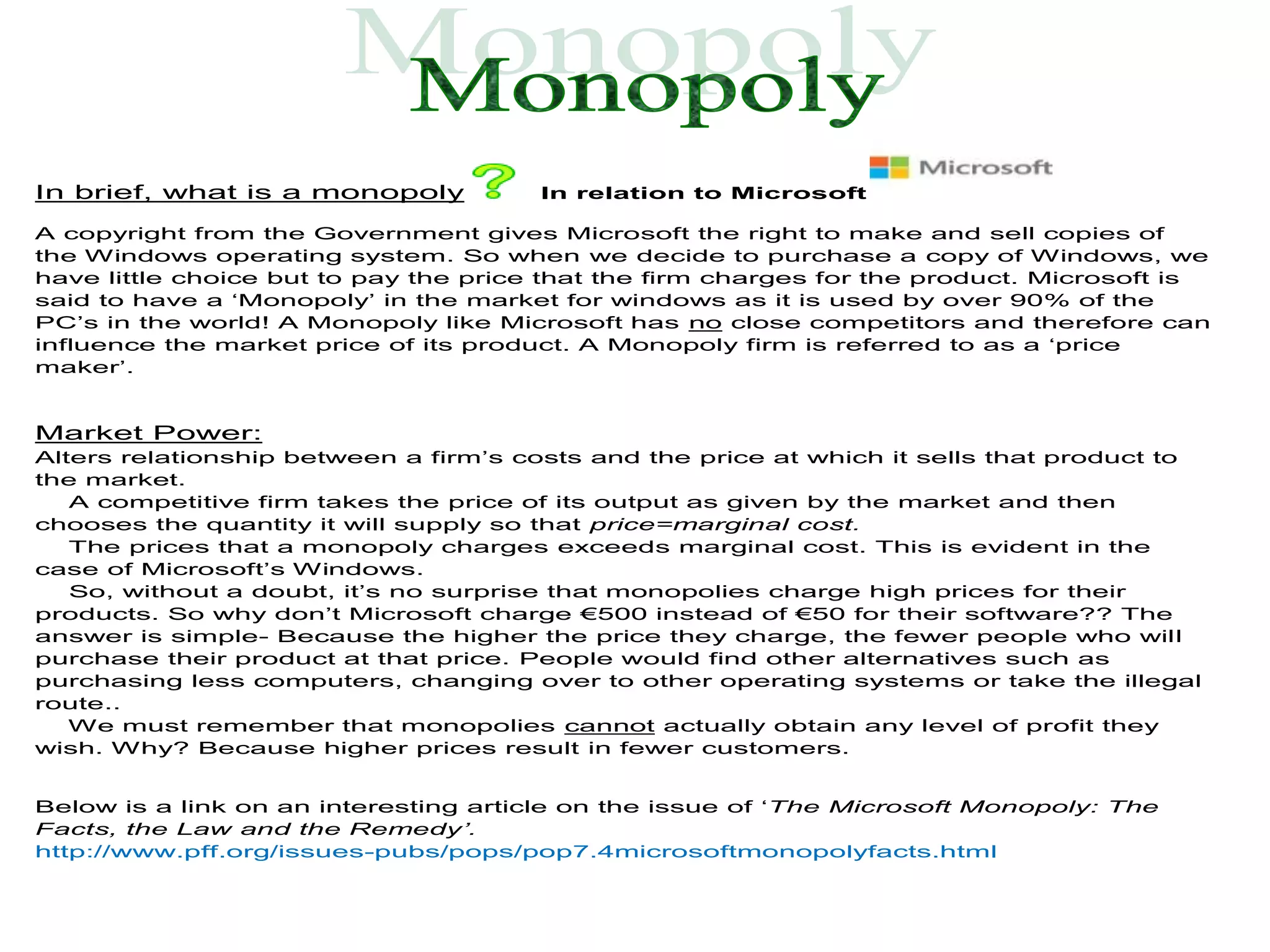 Monopoly Slides | PPTX