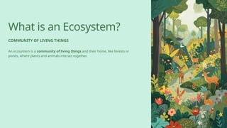 Lesson -2Ecosystems What Is an Ecosystem | PPTX
