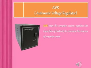 Parts Of A Computer System | PPTX