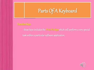 Parts Of A Computer System | PPTX