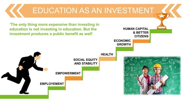 Presentation education as investment | PPTX | Education industry ...