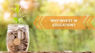 Presentation education as investment | PPTX