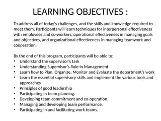 Presentation - effective supervisory skills - fmm.ppt