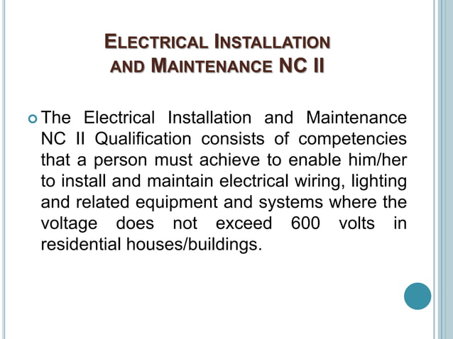 Presentation - EIM NCII Department of Education.pptx | Educational Assessment | Education