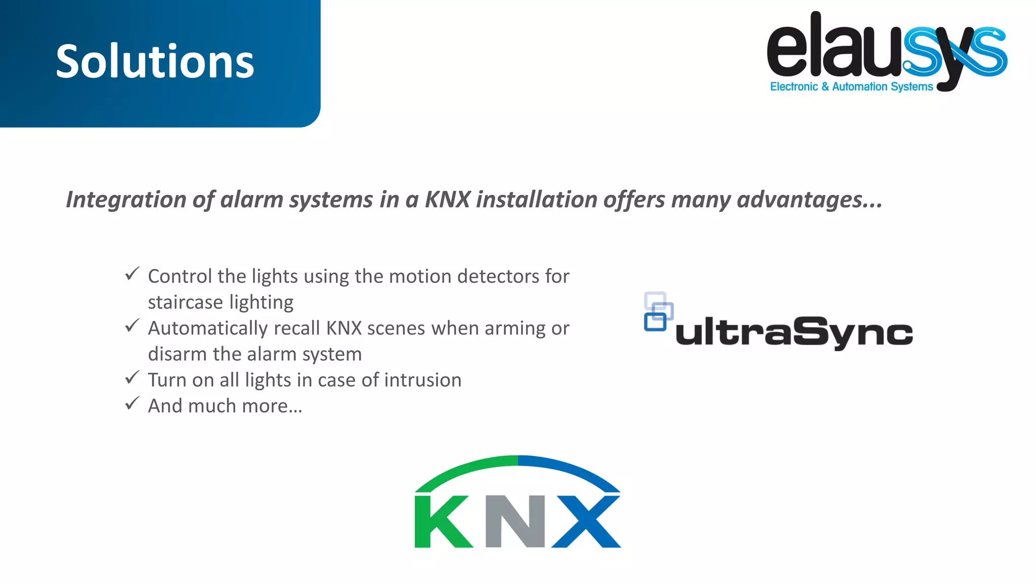 Elausys KNX Gateway for Interlogix UltraSync alarm systems | PDF | Internet | Computing