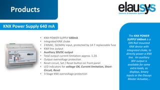 KNX power supply 640mA - ELAUSYS PS-640 | PDF | Computing | Technology ...