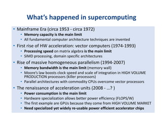 The irresistible and necessary touch between supercomputers and embedded systems | PPT