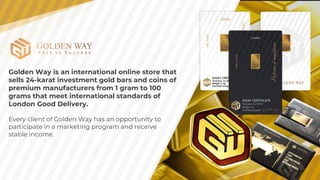 Golden Way Matrix Business Presentation | PDF