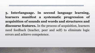 ENGLISH 101 B- the principle of language | PPT