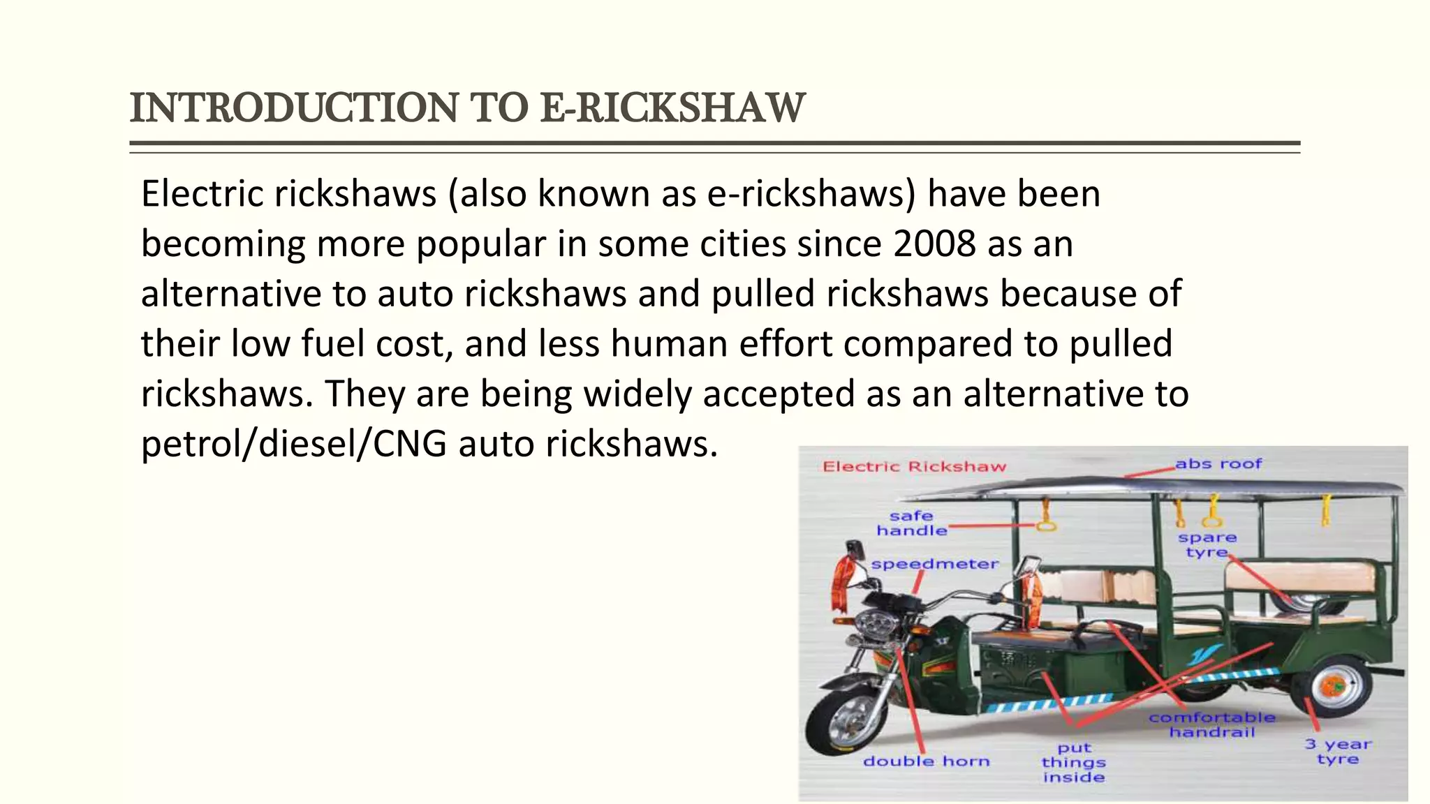 Presentation e rickshaw | PPTX