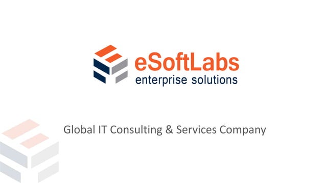 Presentation eSofLabs | PPT