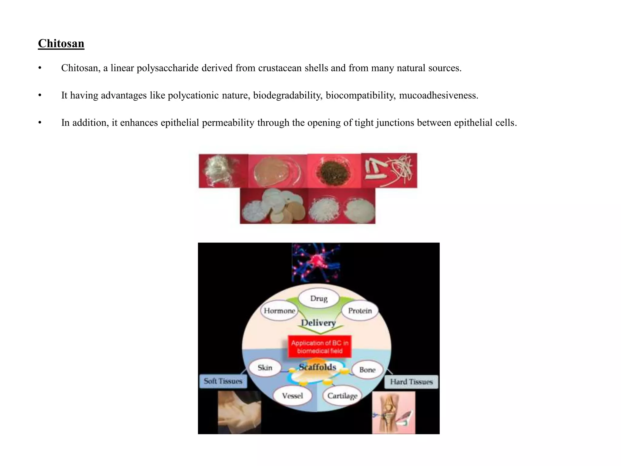 Chitosan-hayluronic acid composite for tissue engineering | PPTX