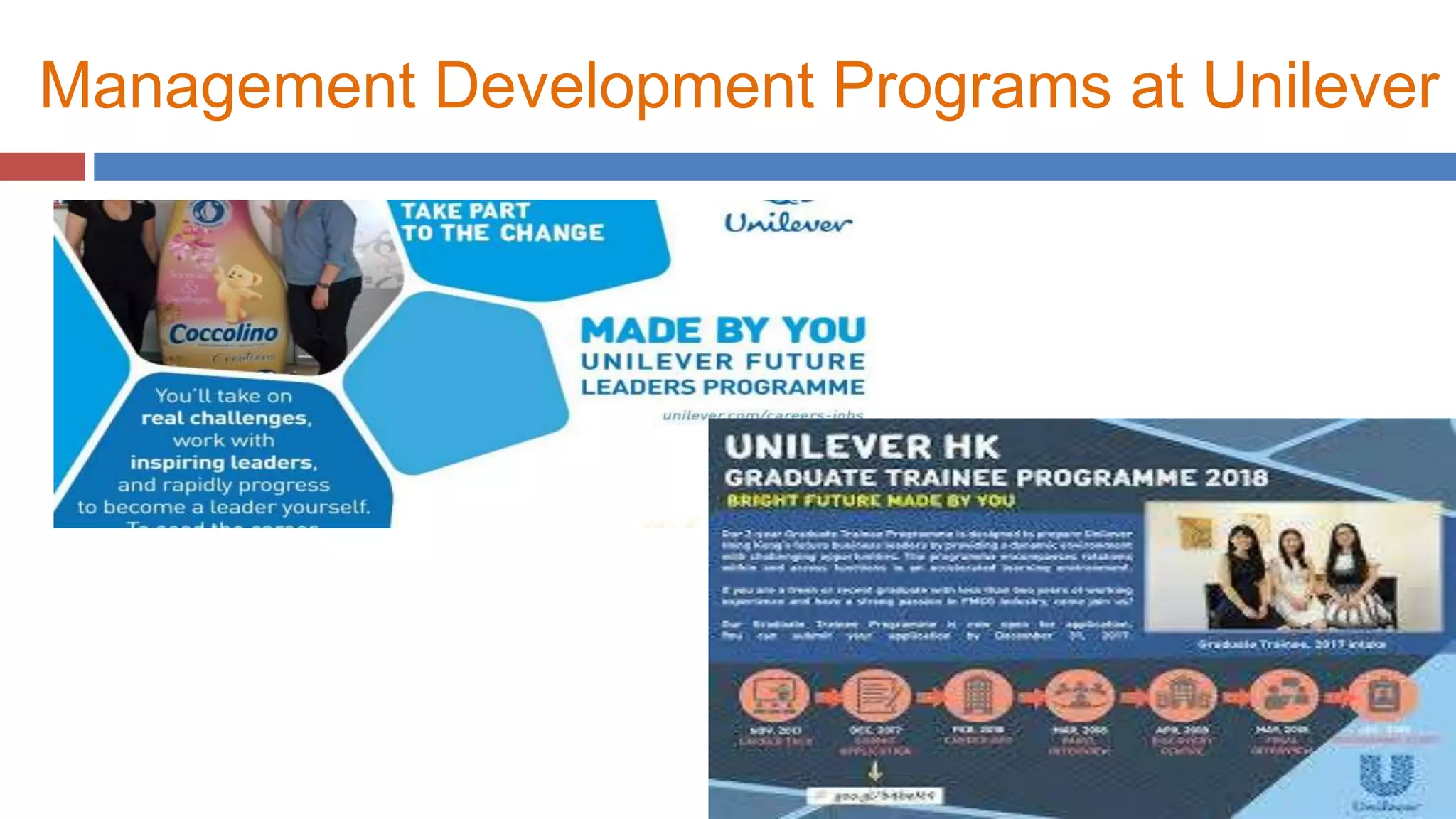 UNILEVER MANAGEMENT DEVELOPMENT AND JOB ANALYSIS & ORGANIZATION ...
