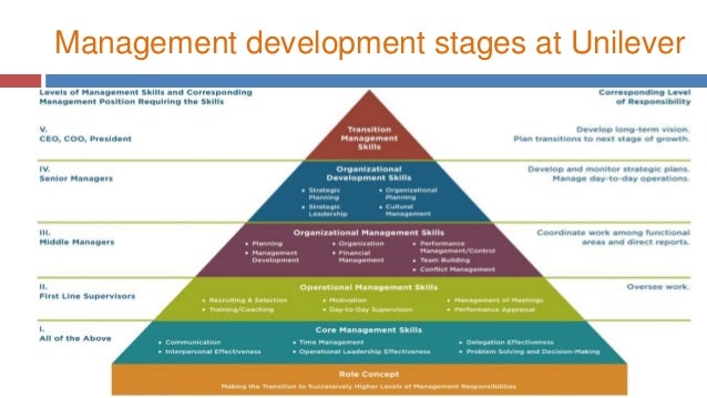 UNILEVER MANAGEMENT DEVELOPMENT AND JOB ANALYSIS & ORGANIZATION STRUC…