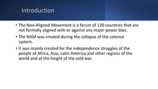 Non-aligned Movement | PPTX
