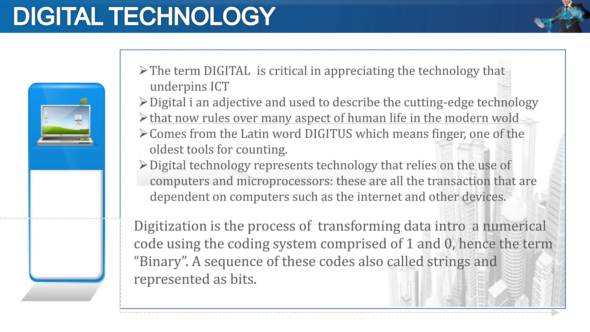 a brief introduction of ict and its components | PPTX