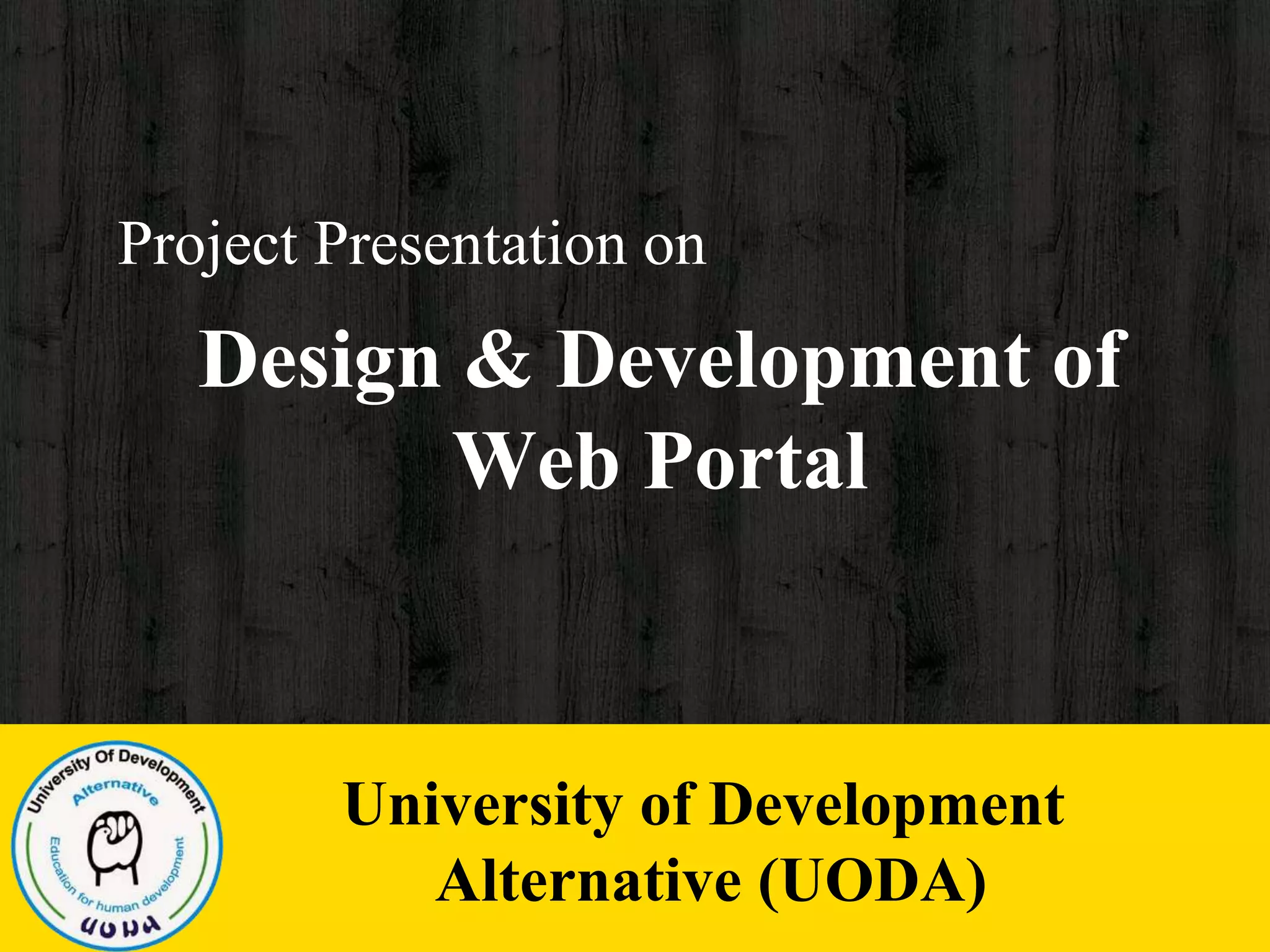 Bsc. Final Project Presentation | PPTX