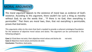 Existence of God and Problem of Evil | PPT