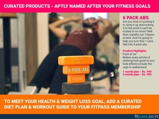 Fitpass India - Monthly Fitness Pass | PDF | Fitness and Exercise ...