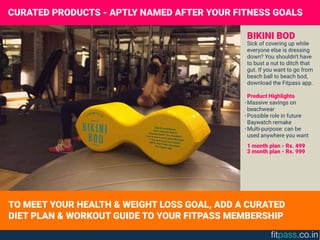 Fitpass India - Monthly Fitness Pass | PDF