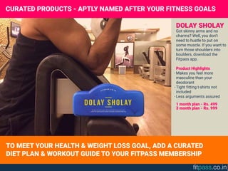Fitpass India - Monthly Fitness Pass | PDF