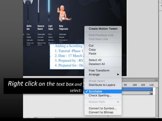 Presentation Adobe flash tutorial | PPT | Free Download