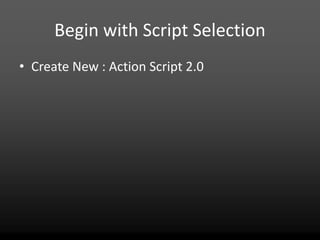 Presentation Adobe flash tutorial | PPT | Free Download