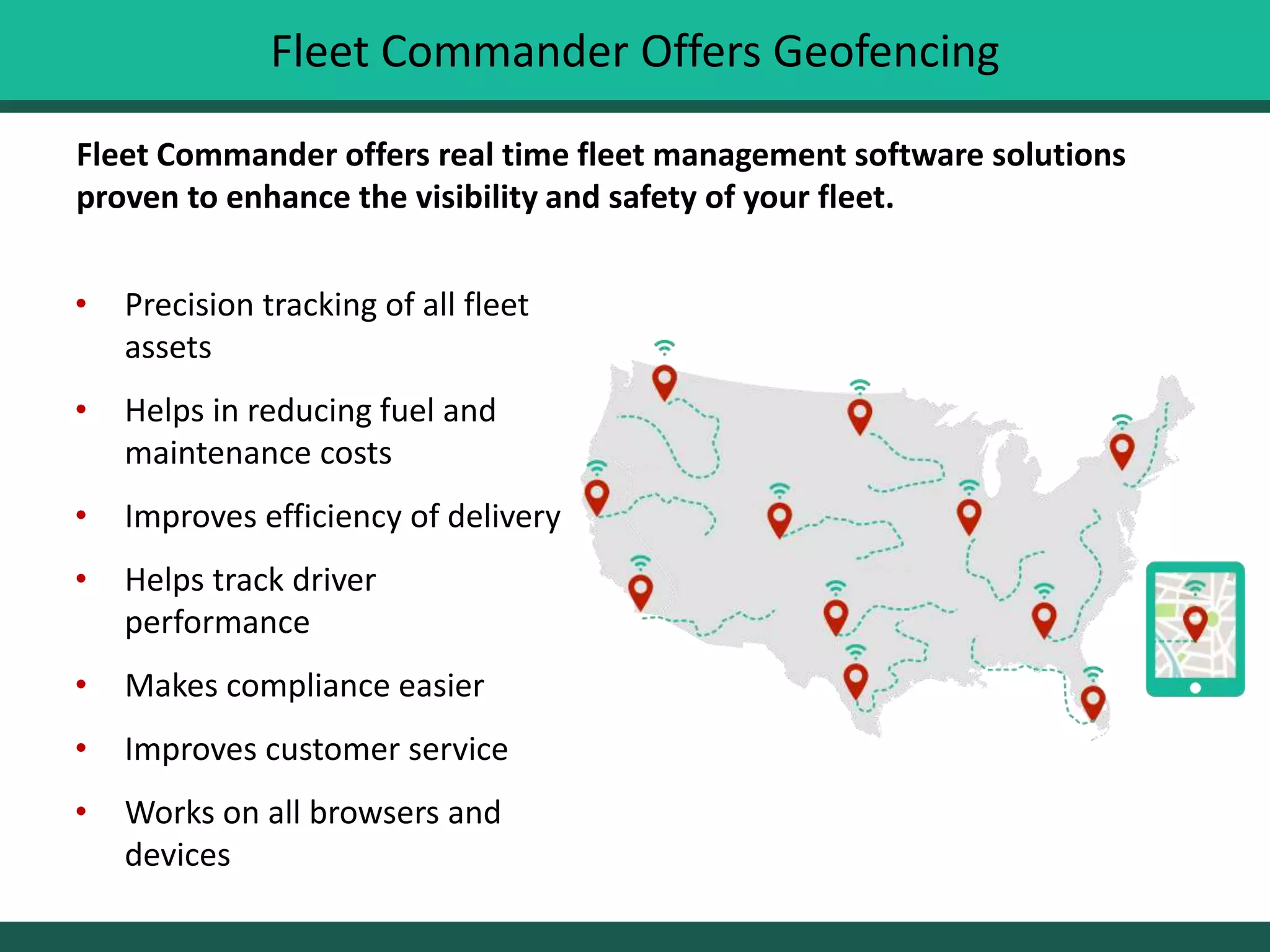 Geofencing & Fleet Management | PPTX | Auto Navigation Systems | Auto ...