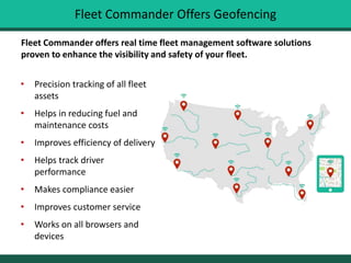Geofencing & Fleet Management | PPTX | Auto Navigation Systems | Auto Technology