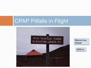 Presentation fly cpap november 2011 | PPT