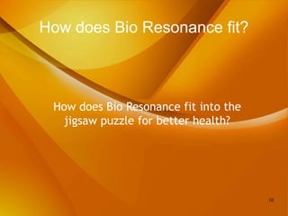 The ABC of Active Bioresonance Corrections Primer | PPTX