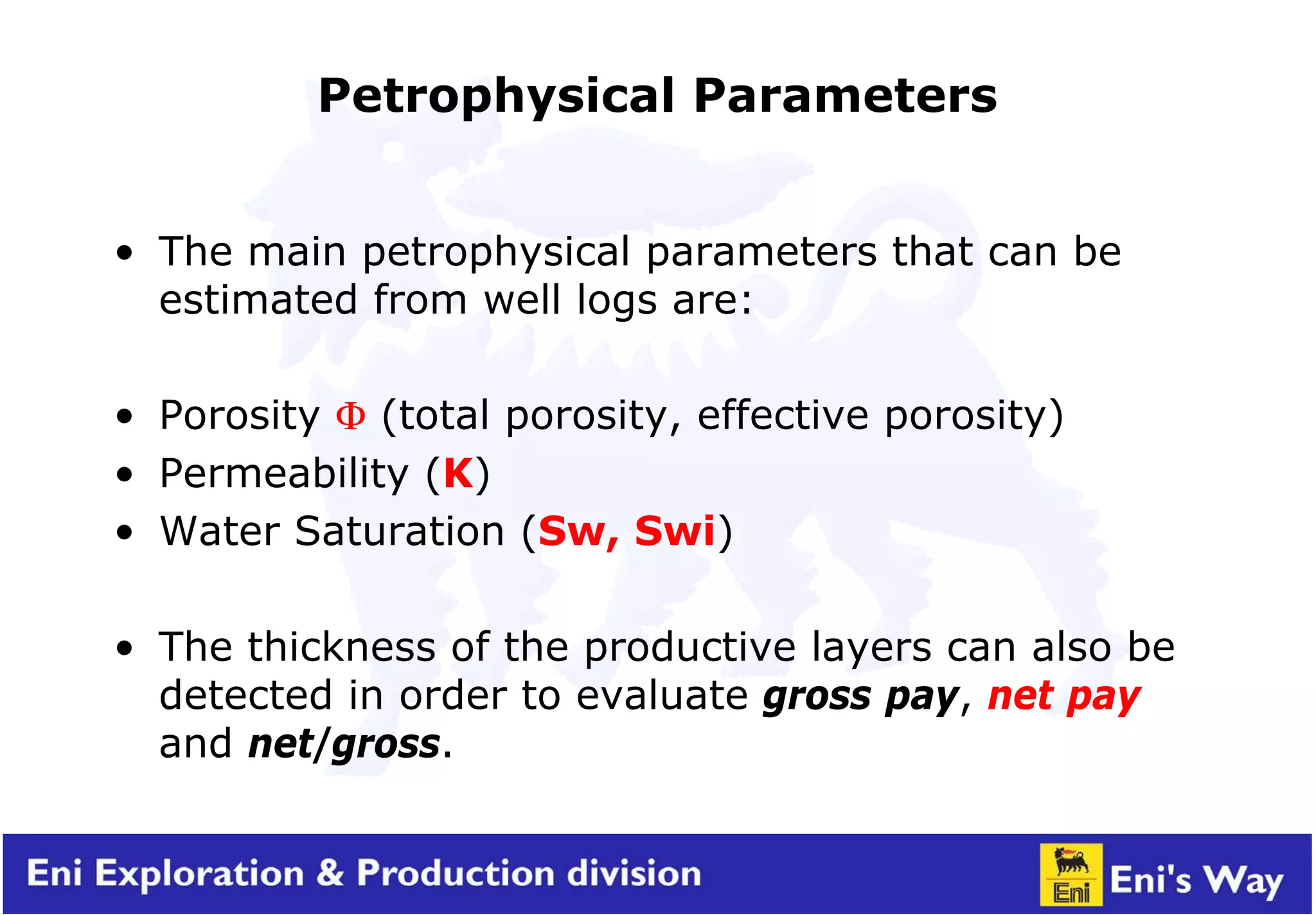 Presentation-Formation_Evaluation by well logging _ENI.pdf