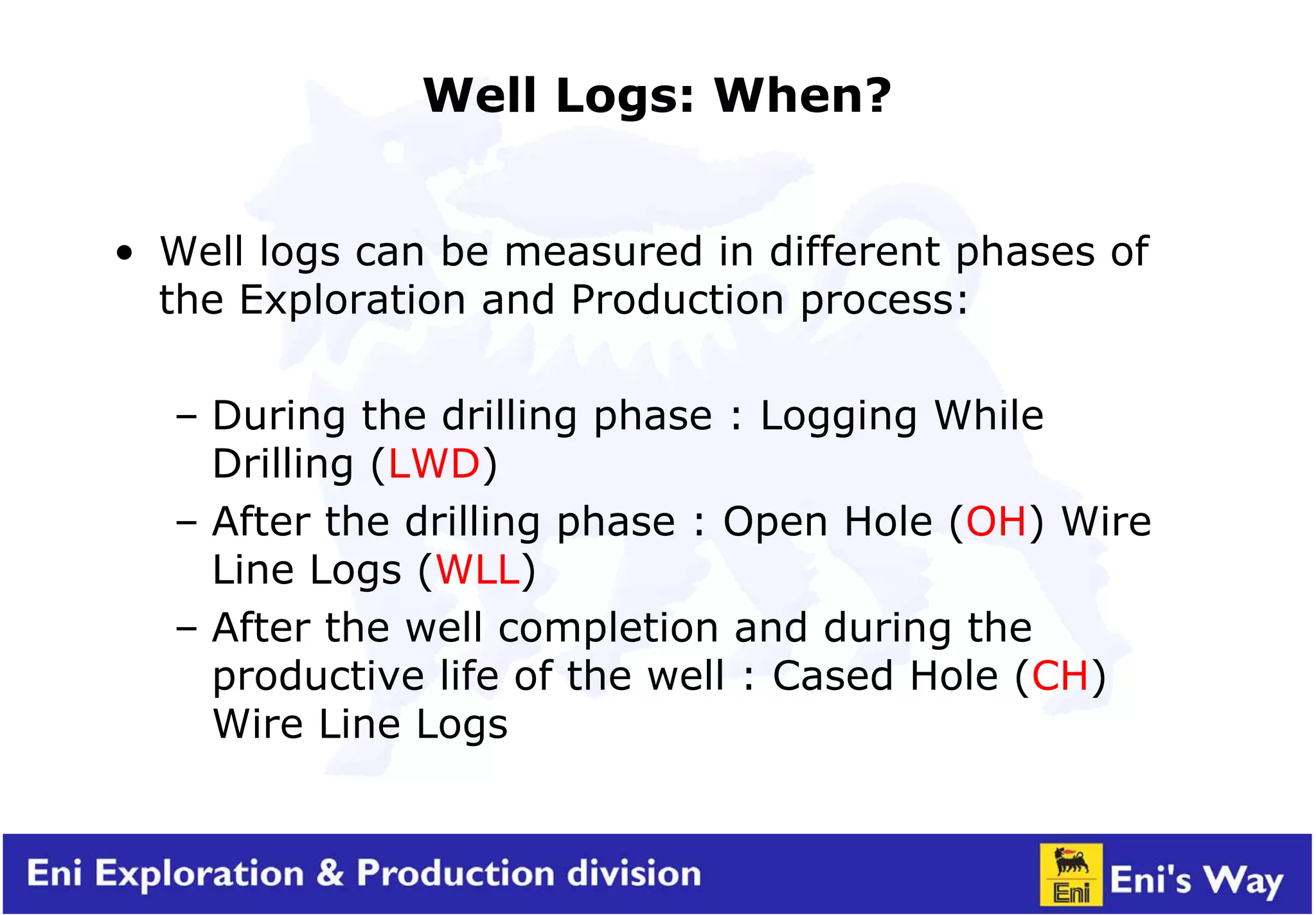 Presentation-Formation_Evaluation by well logging _ENI.pdf