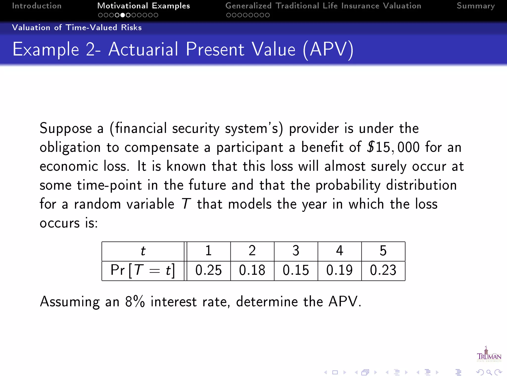 Presentation foundation of-actuarial_science | PDF