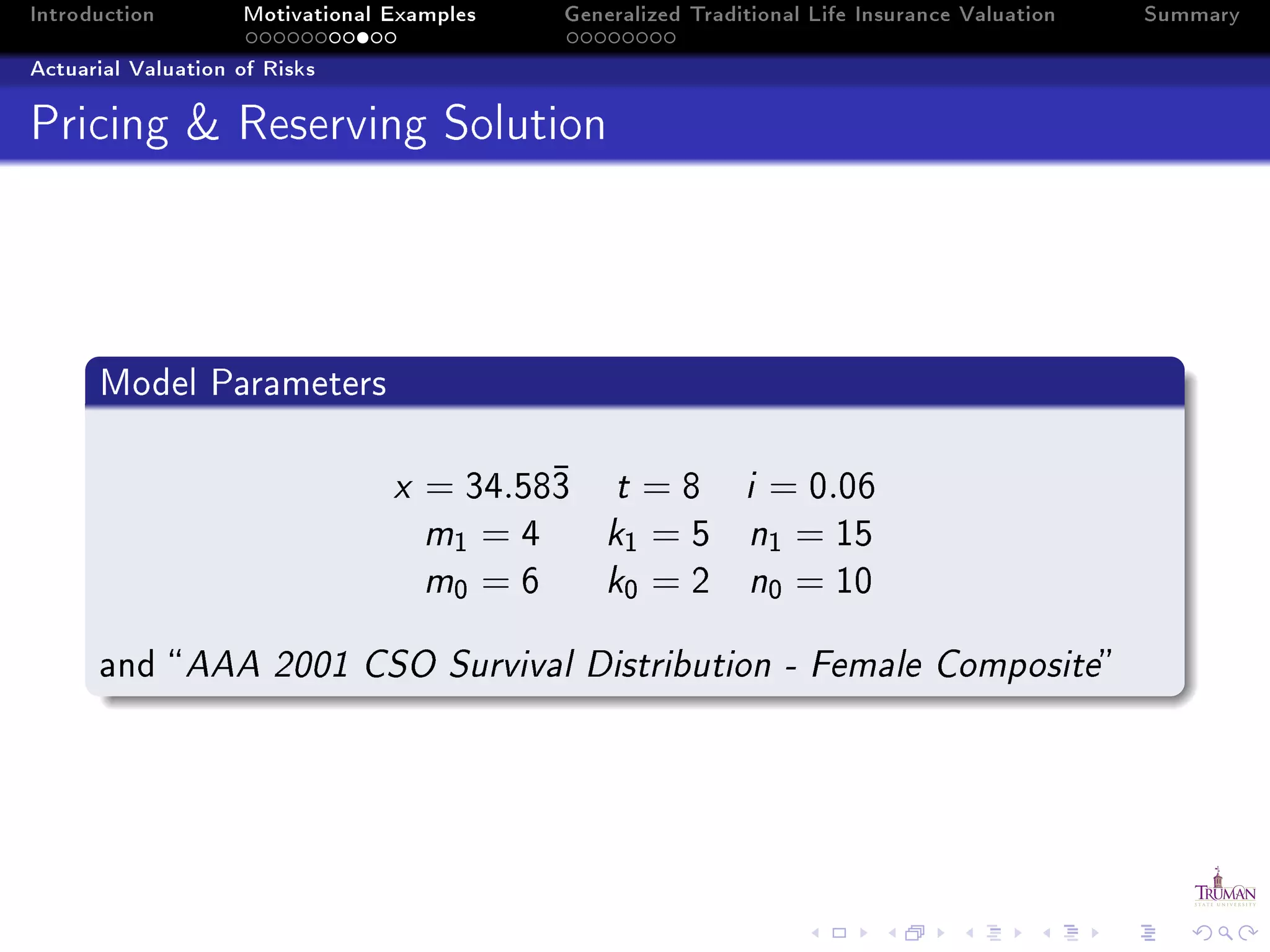 Presentation foundation of-actuarial_science | PDF