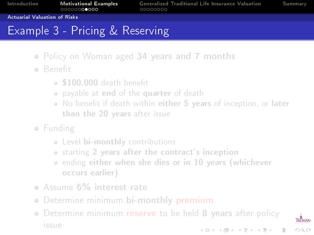 Presentation foundation of-actuarial_science | PPT