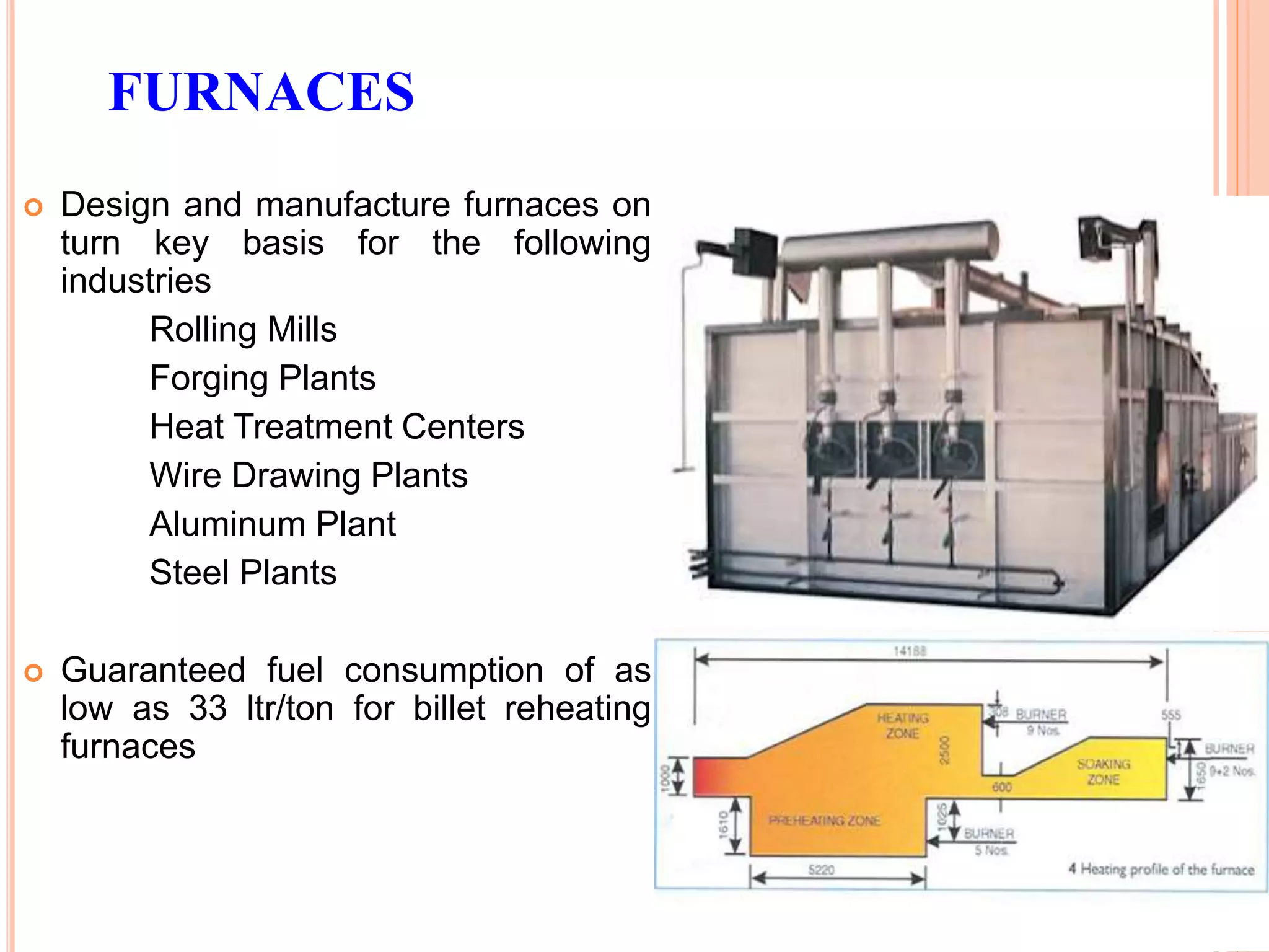 Reheating Furnace in Rolling Mill Industries | PPTX