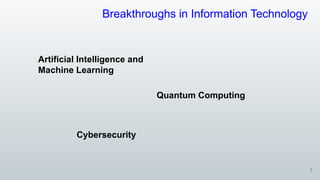Presentation-Future-TECH2040 for information technology | PPTX