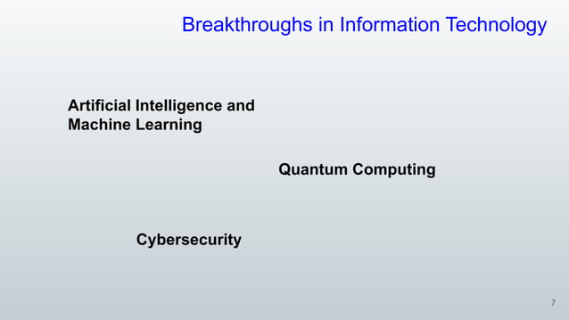 Presentation-Future-TECH2040 for information technology | PPT