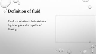 Fluid as a source of energy | PPT