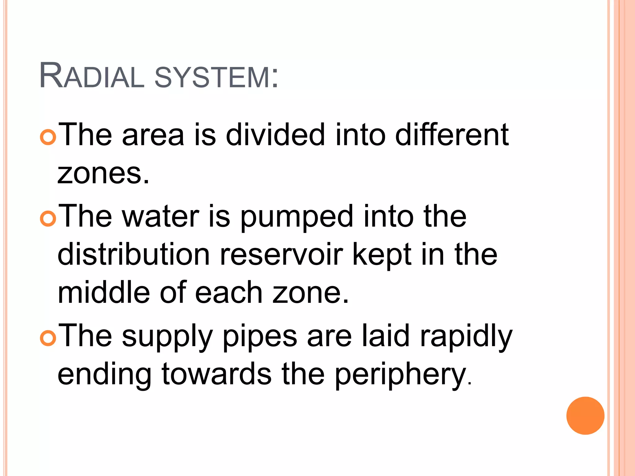 Presentation - water distribution system | PPTX