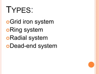 Presentation - water distribution system | PPTX