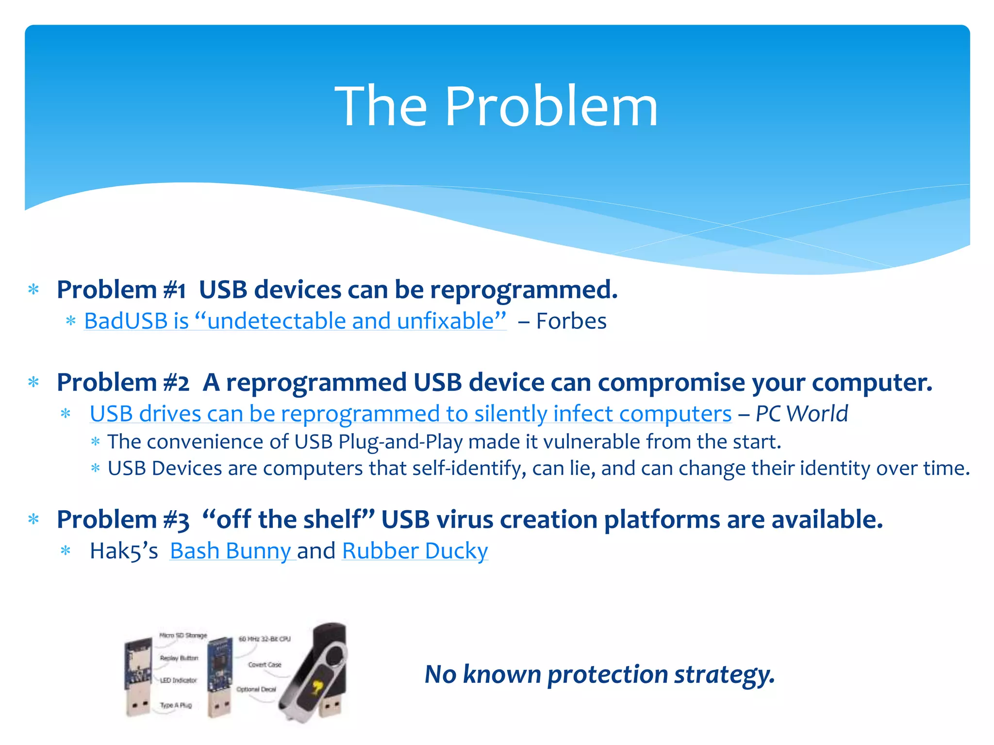 USB Defender Overview | PPT