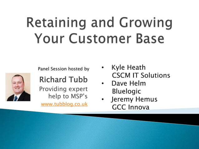 Retaining and Growing Your Customer Base | PPTX