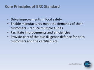 Presentation - G Howlett - BRC Issue 6 Seminar | PPTX