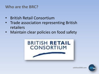 Presentation - G Howlett - BRC Issue 6 Seminar | PPTX