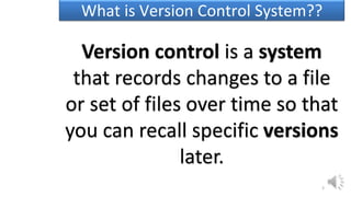 git presentation | PPTX