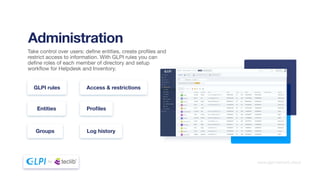 GLPi v.10, les fonctionnalités principales et l'offre cloud | PDF