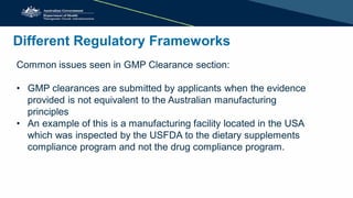 Presentation GMP Clearance - Common mistakes made | PPT