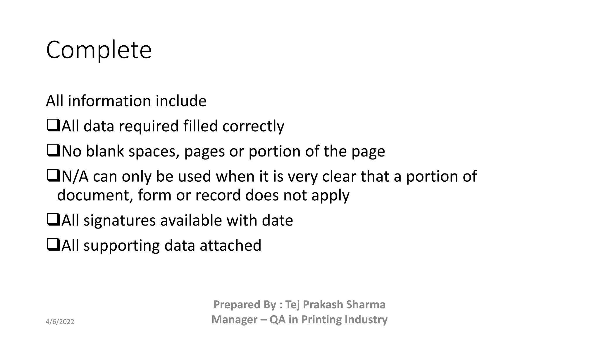 Good Documentation Practices ppt | PPTX